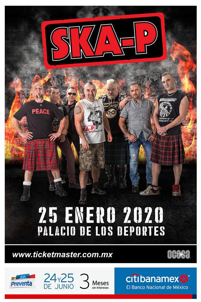 Ska-p en el Palacio De Los Deportes - La CarteleraMX