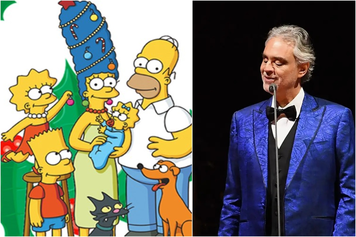 Los Simpson buscan a Andrea Bocelli para su especial de Navidad - La ...